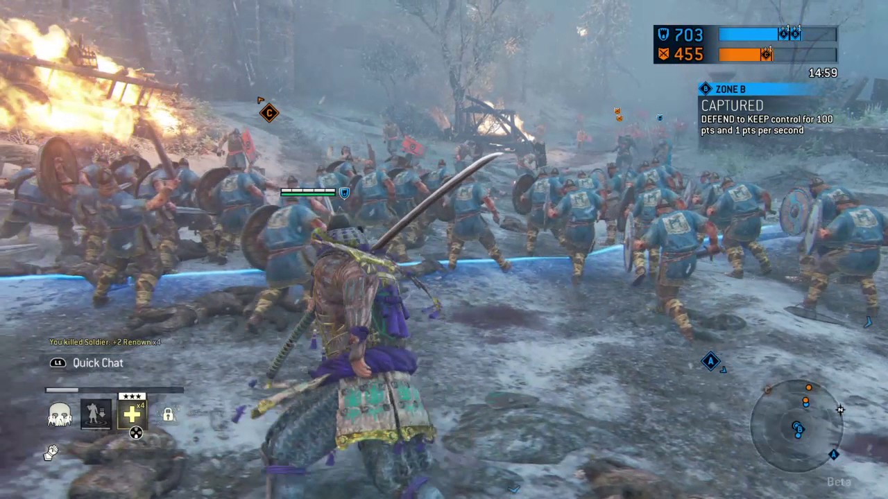 For Honor Kenshi Multiplayer gameplay - YouTube