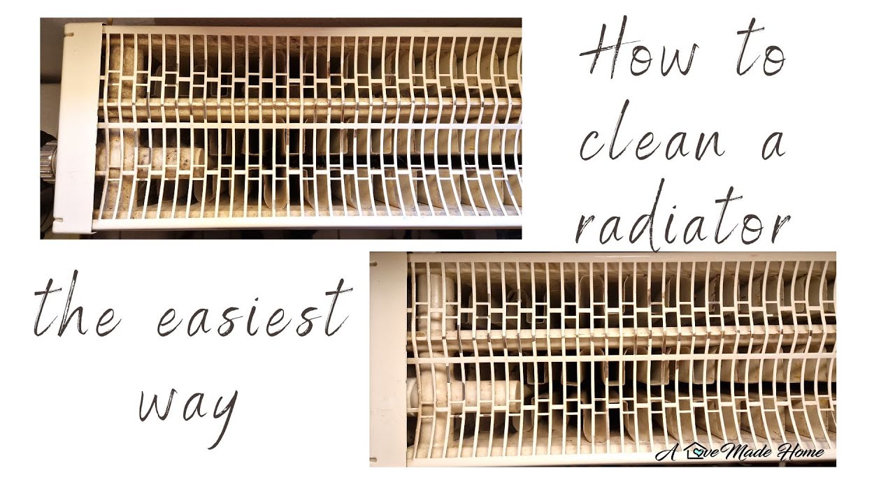 The Easiest Way to Clean Heating Radiators. One tool needed. - YouTube