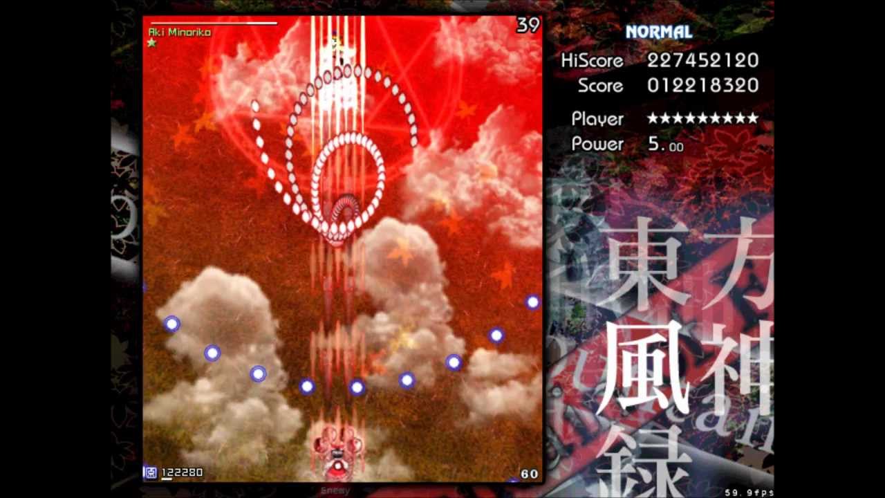 Let's Play Touhou 10 ~ Mountain of Faith - Stage 1 (Normal) - YouTube