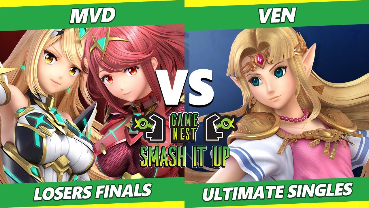 Smash It Up 22 Losers Finals - MVD (Pyra Mythra) Vs. Ven (Zelda) - SSBU ...