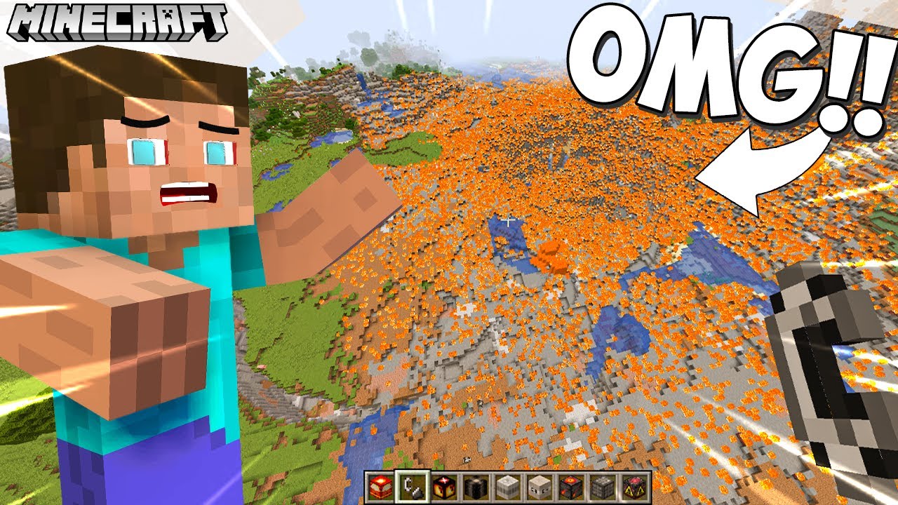 The Super Destructive TNT in Minecraft.. - YouTube