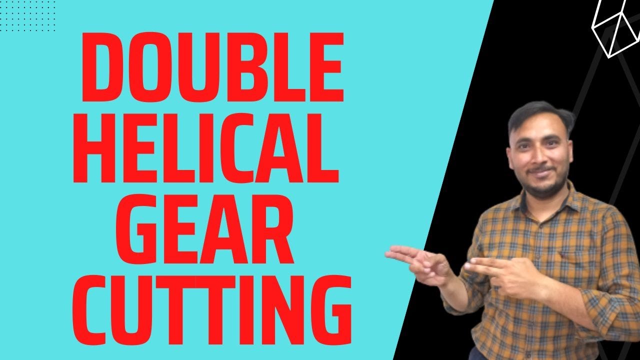 How to Cut Helical Gear Cutting Double - YouTube
