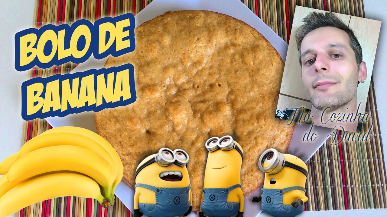 Receita de Bolo de Banana - Vlog David #NaCozinha #01 - YouTube