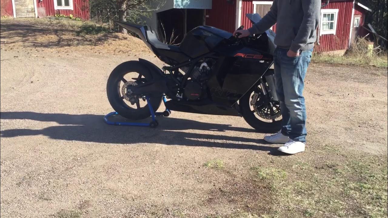 KTM Rc8 2010 sound check and walk around - YouTube