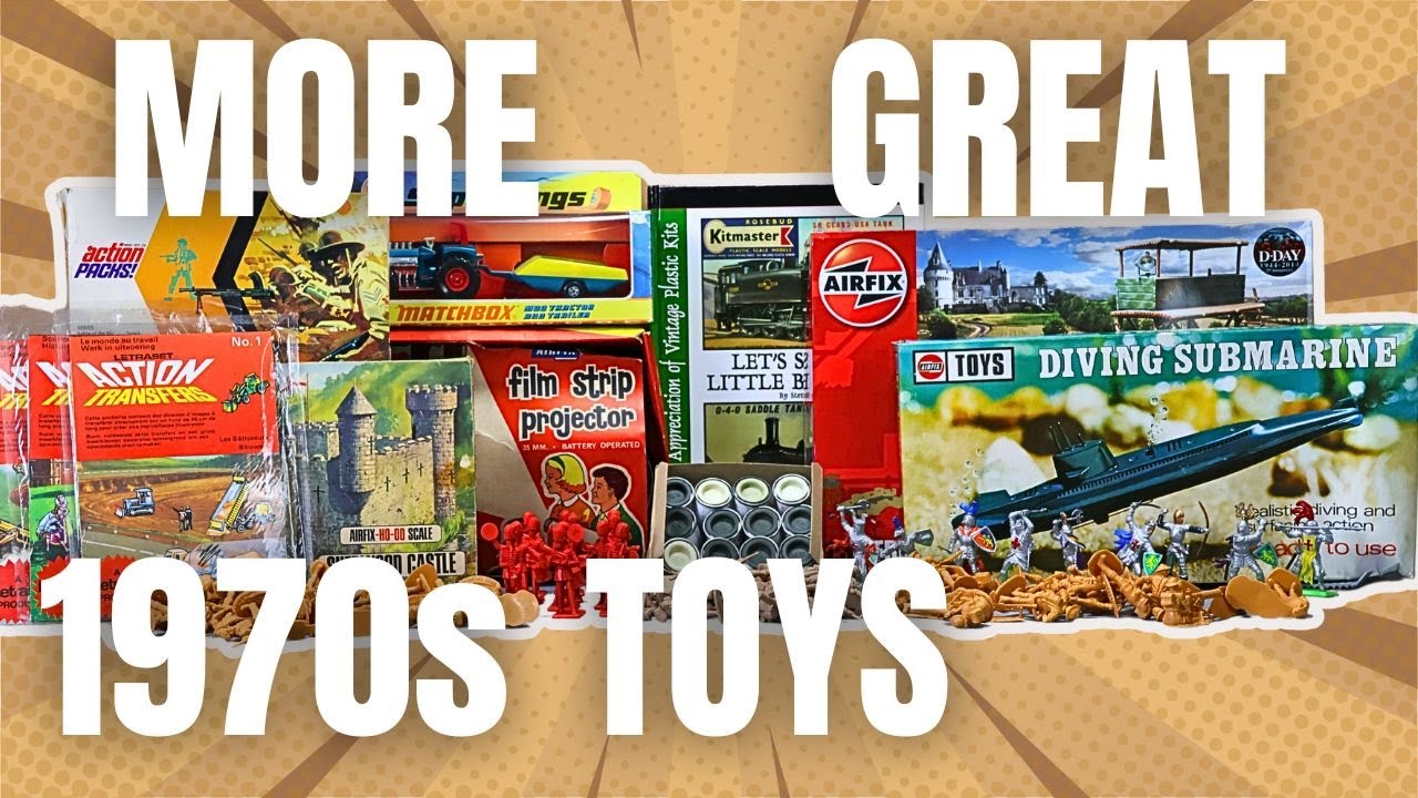 Unpacking/Unboxing A Nice Haul of 1970s Vintage Toys. - YouTube