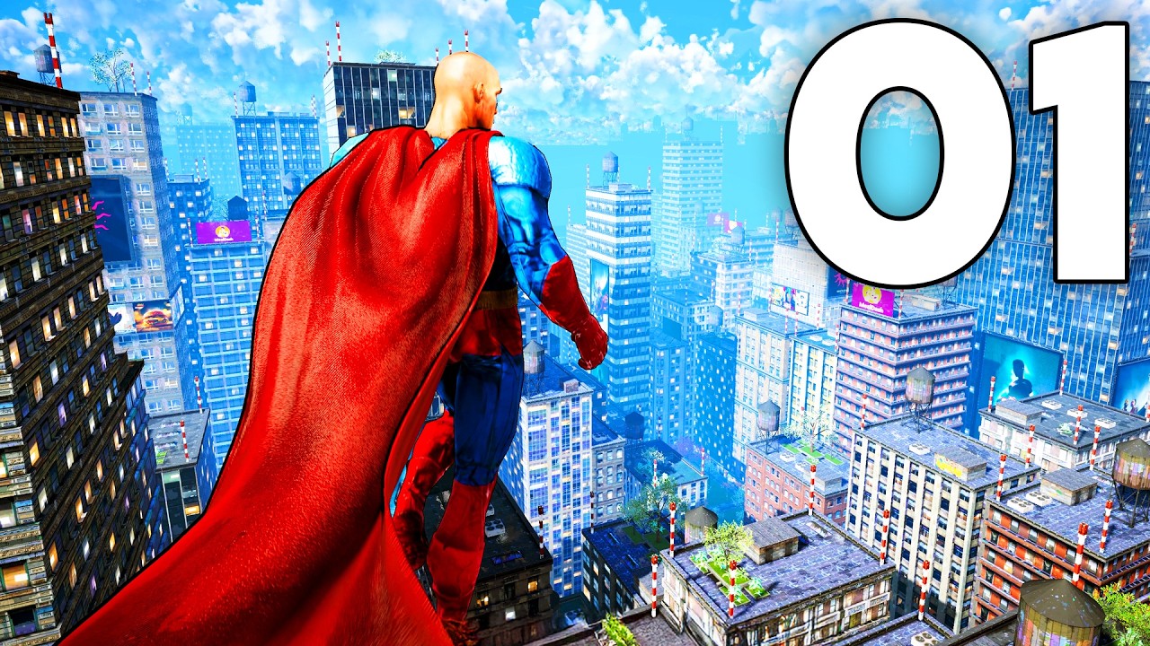Superhero Simulator - Part 1 - The Beginning - YouTube