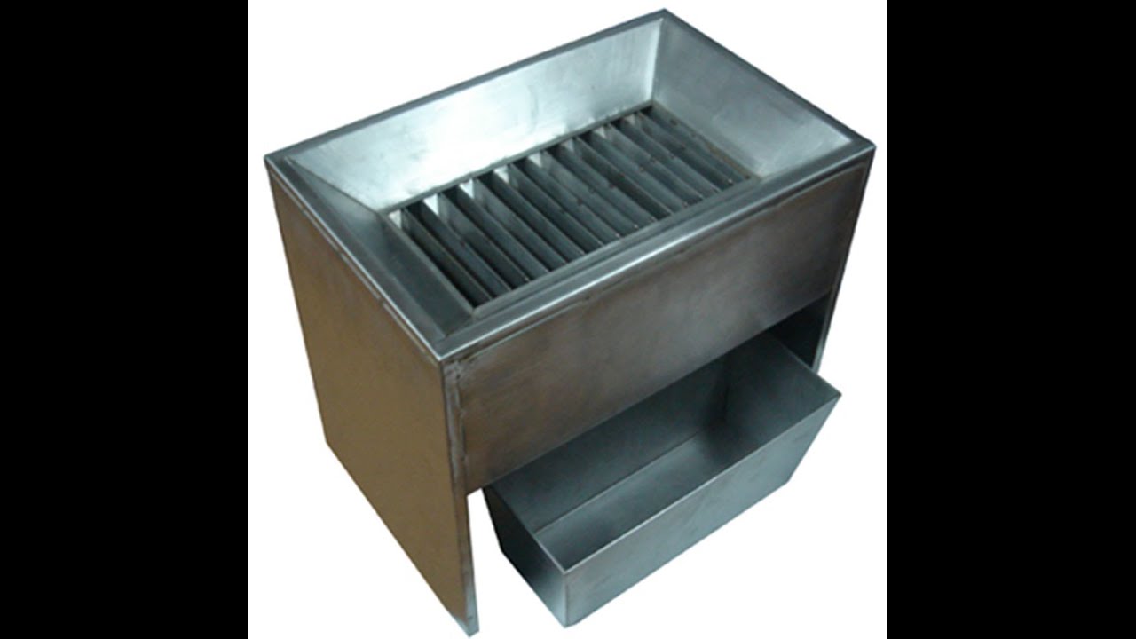 Stainless Steel Riffle Sample Divider/Riffle Box - YouTube