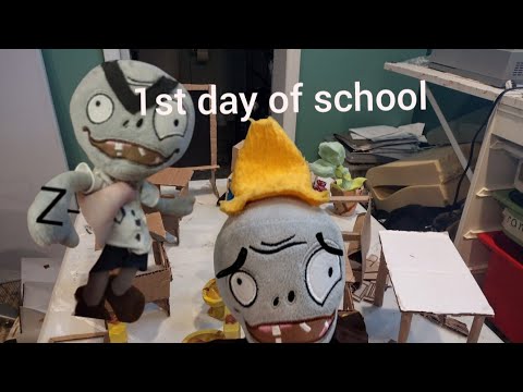 1st day of zombie middle school - YouTube