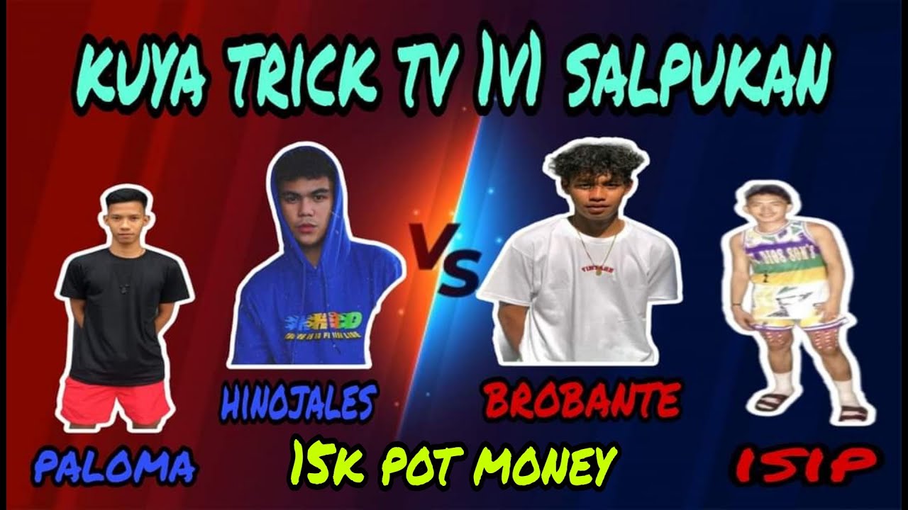 Paloma/Hinojales vs Brobante/Isip 15k Pot Money(2v2 Duogan#16) - YouTube