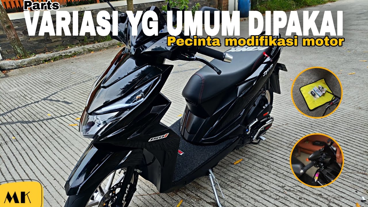 Modifikasi motor beat | pecinta matic pasti pakai parts ini.!!! - YouTube