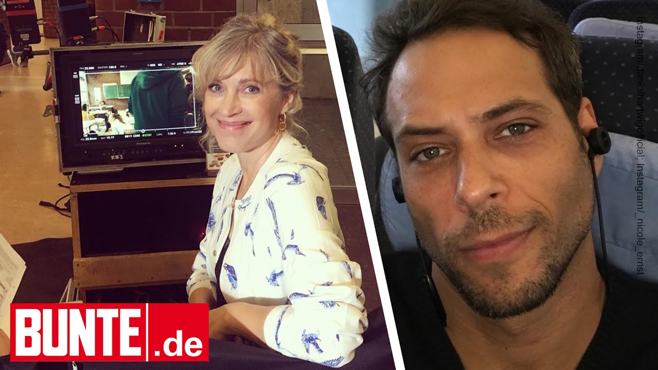 Rote Rosen – Daniel Hartwig & Nicole Ernst sind die Neuen am Set - YouTube