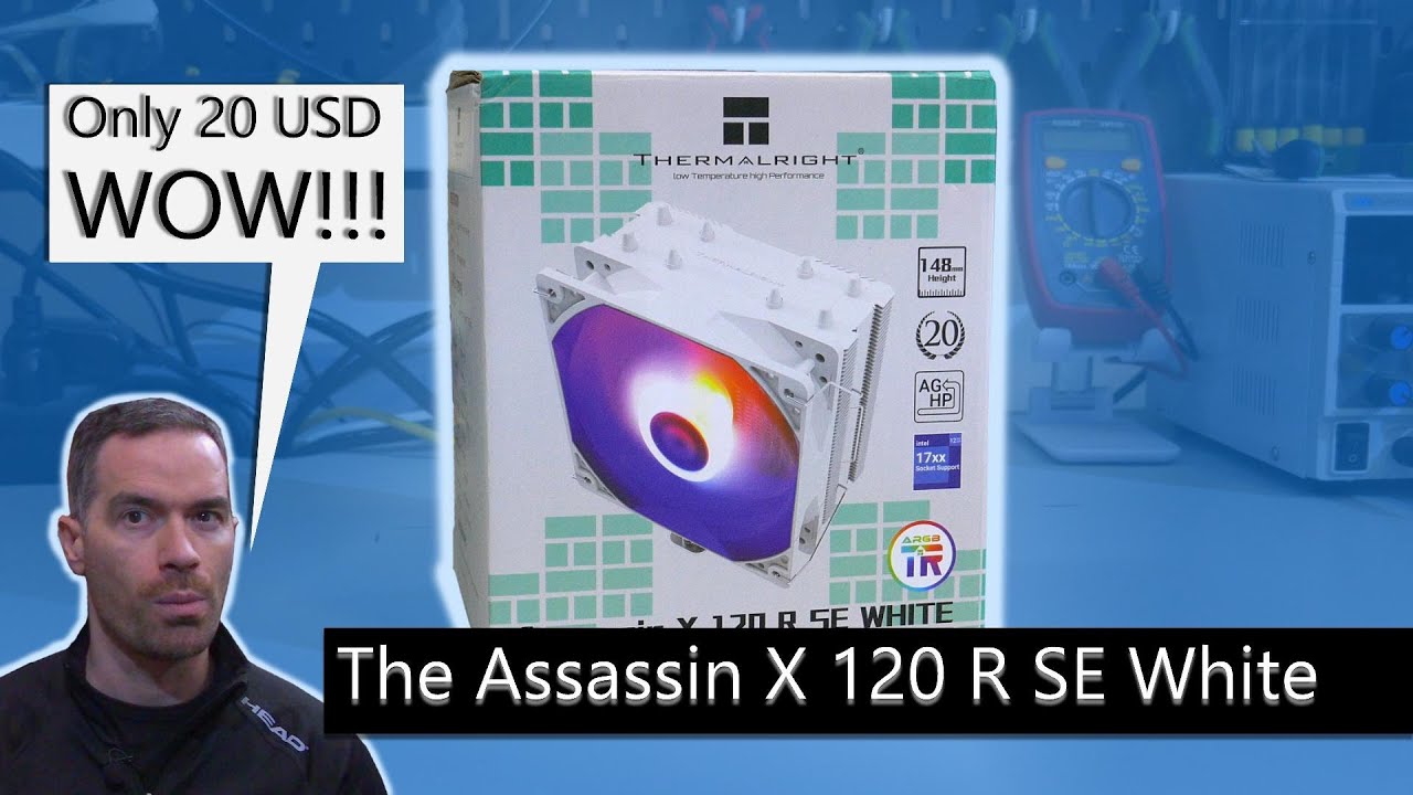The ThermalRight Assassin X 120 R SE White - CPU Cooler Review - YouTube