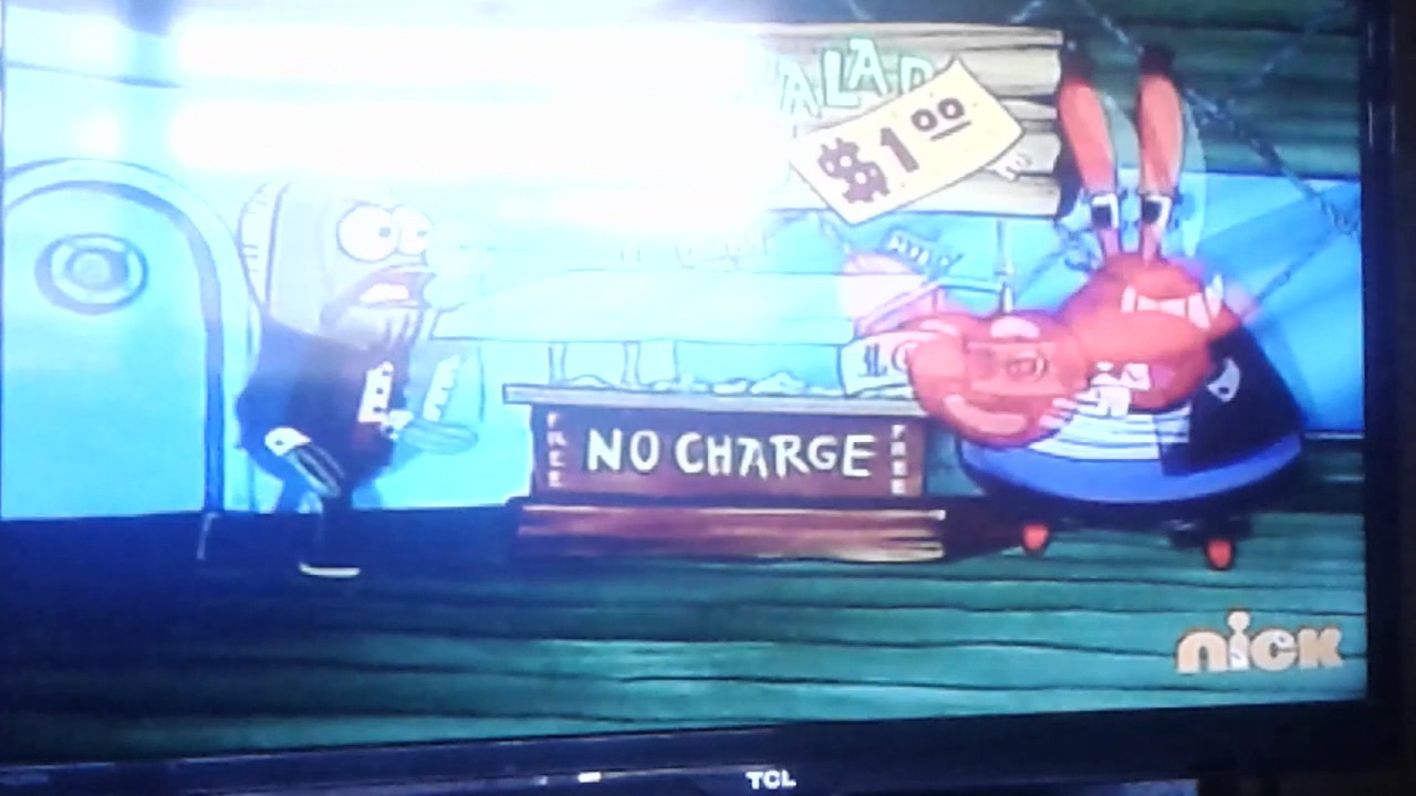 Squidward weird dance and SpongeBob Moping Original Scene - YouTube