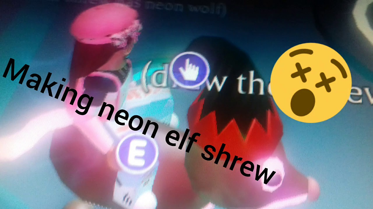 Making neon elf shrew :O - YouTube