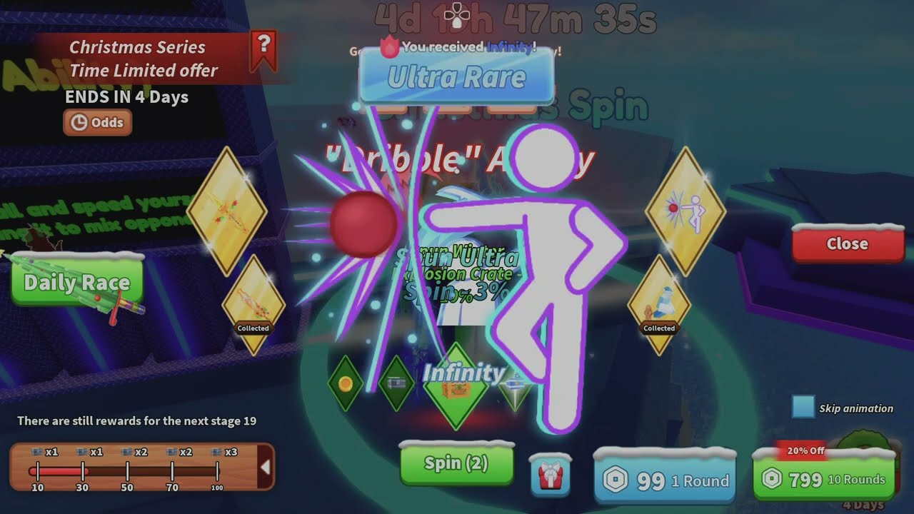 I UNLOCKED INFINITY IN BLADE BALL - YouTube