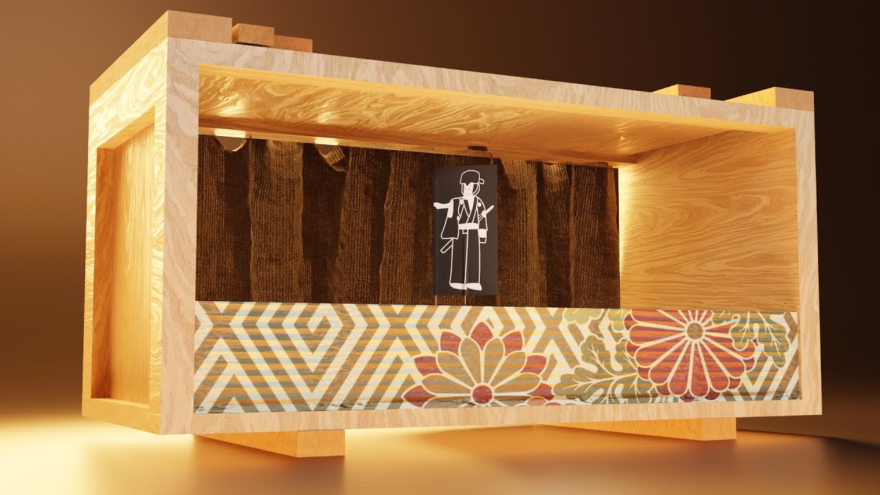 Recreating a Forgotten Japanese Paper Puppet Show - YouTube