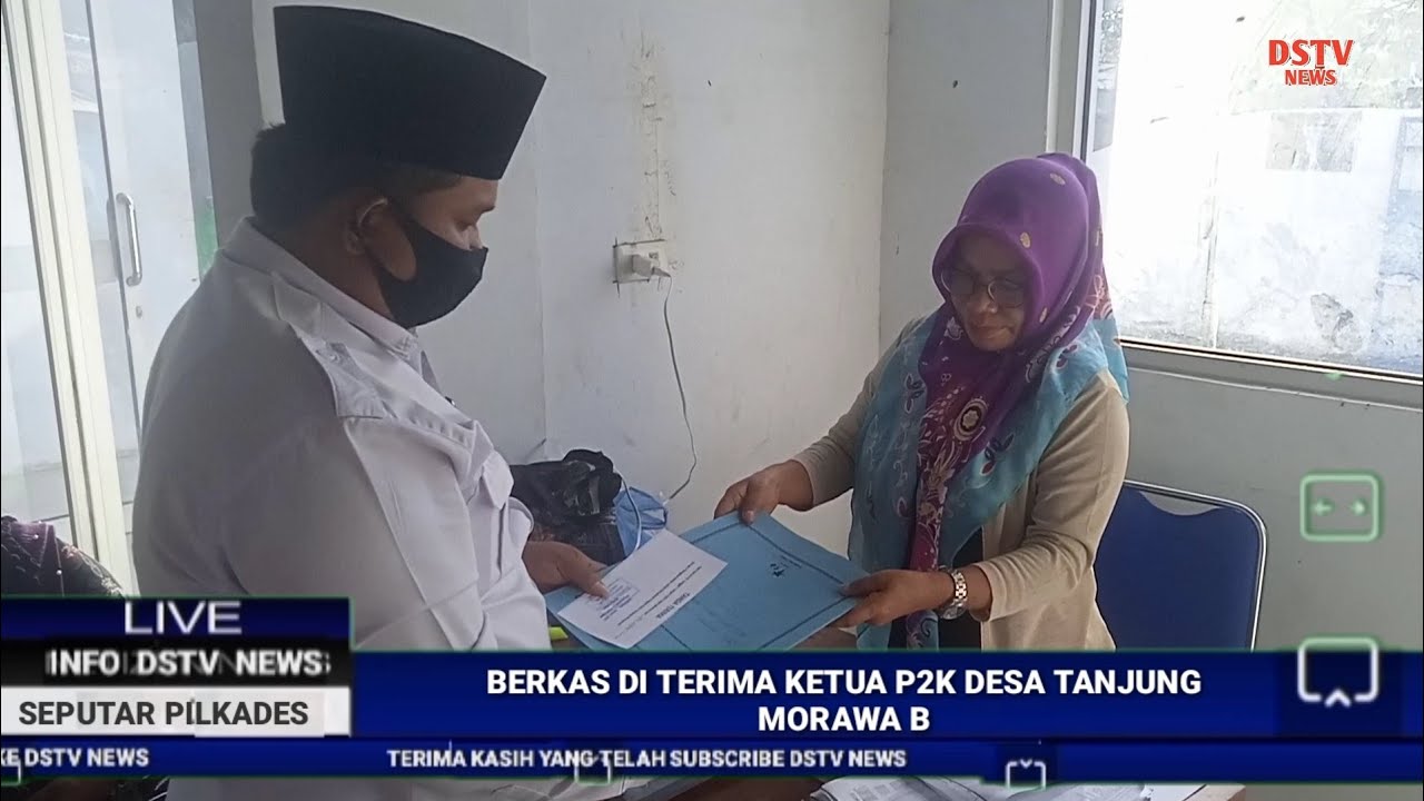 BAKAL CALON KADES DATANGI KETUA PPK DESA TANJUNG MORAWA B - YouTube