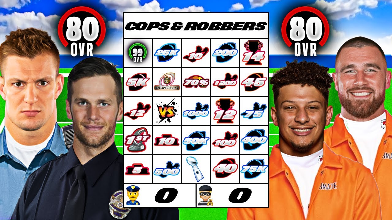 NFL Cops And Robbers! - YouTube