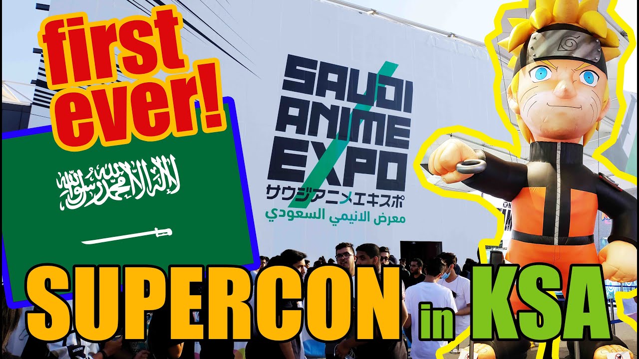 SUPERCON - Anime and Comic Con in KSA - FIRST EVER!!! - isokevin vlogs ...