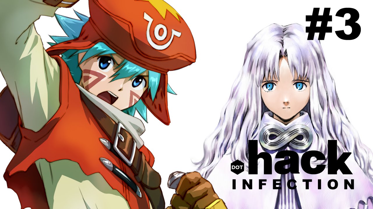 .hack//INFECTION #3 - Bug Monster, Mistral i Złoty Goblin - YouTube