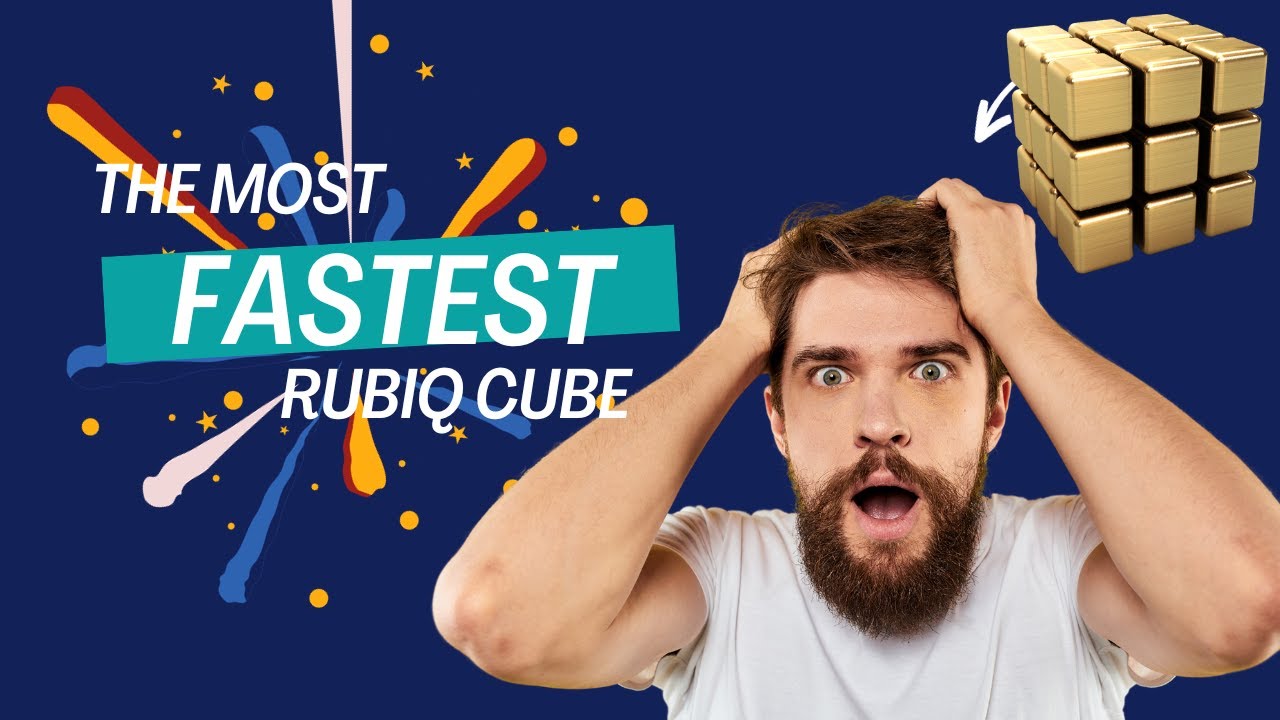 fastest rubiq cube solved by beginner - YouTube