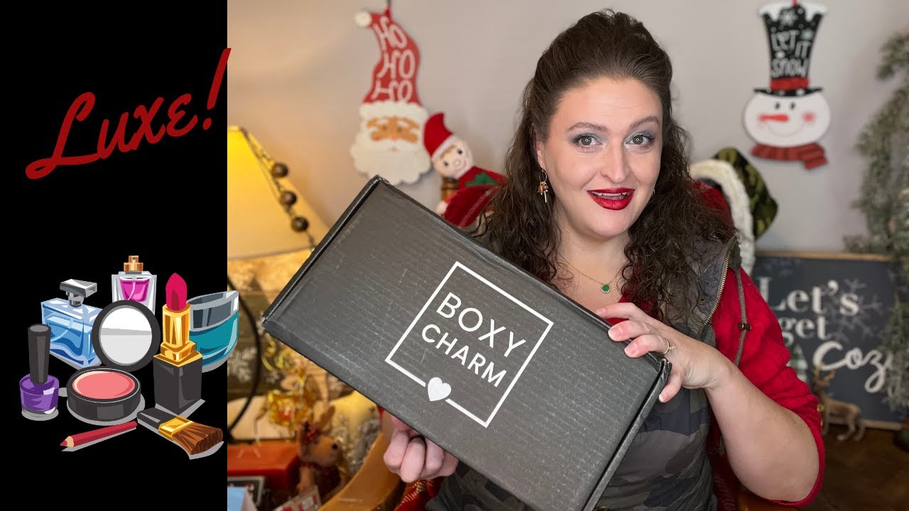 Boxy Charm Luxe December 2022 - YouTube