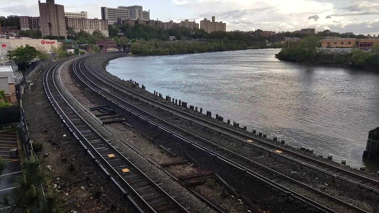 2 Metro North M7As at Marble Hill - YouTube