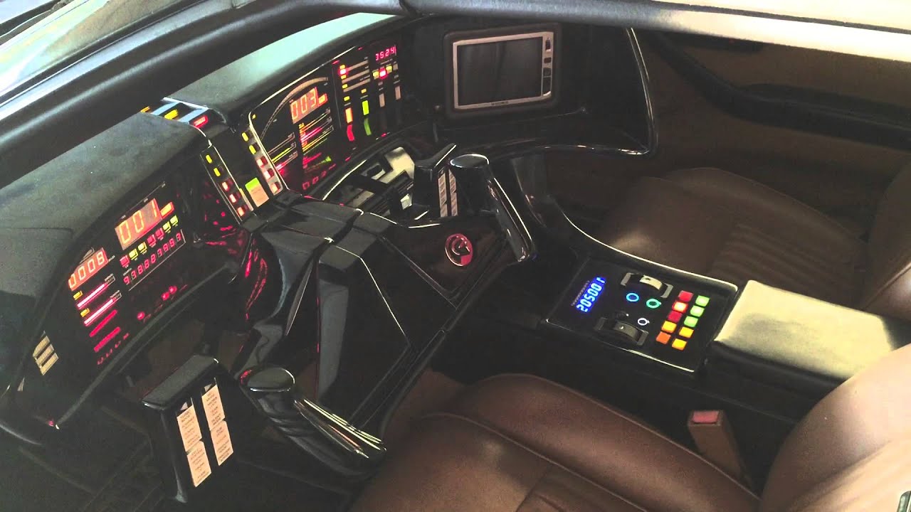 KITT from knight rider: lower console - YouTube