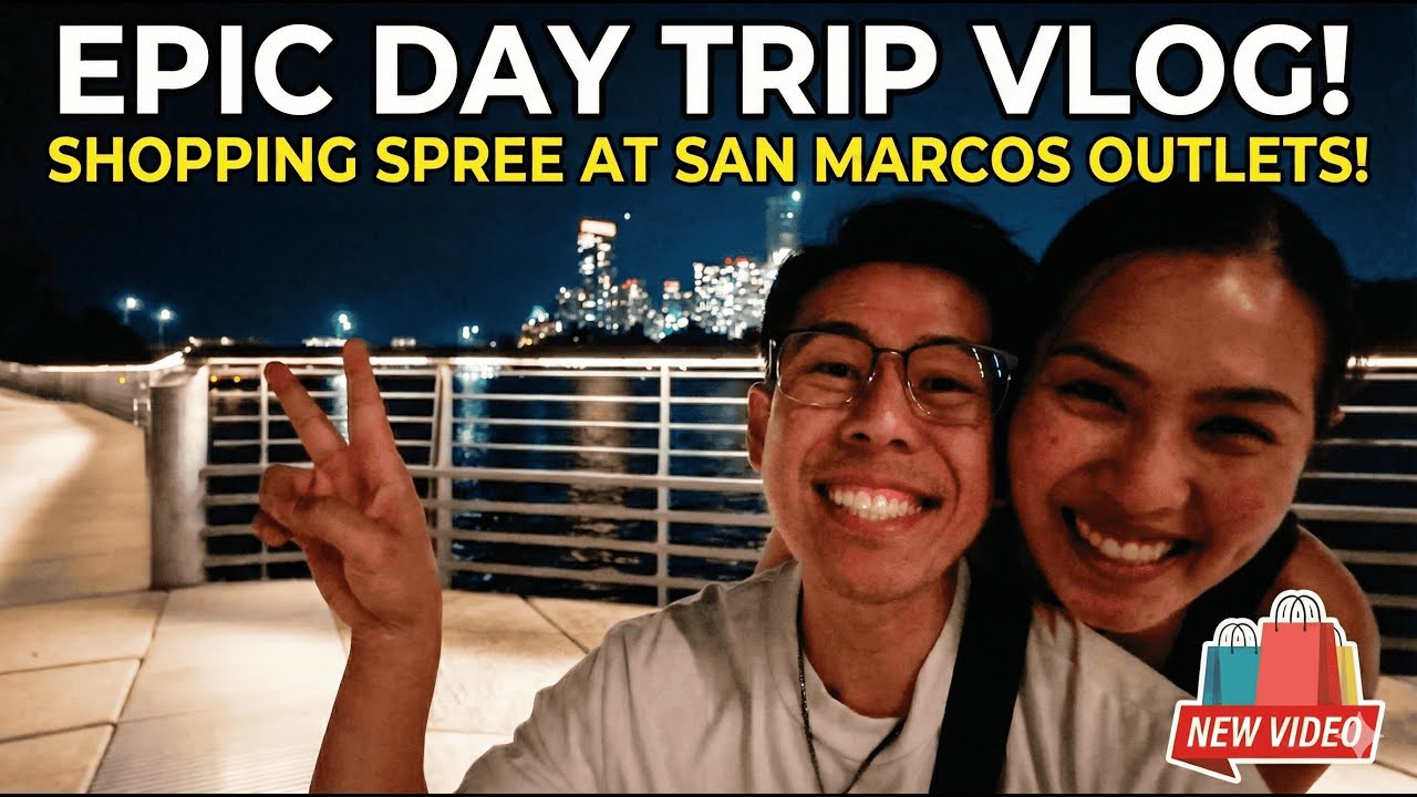 1st Day in Austin - Kaye's finally in Austin & San Marcos Outlets Trip ...