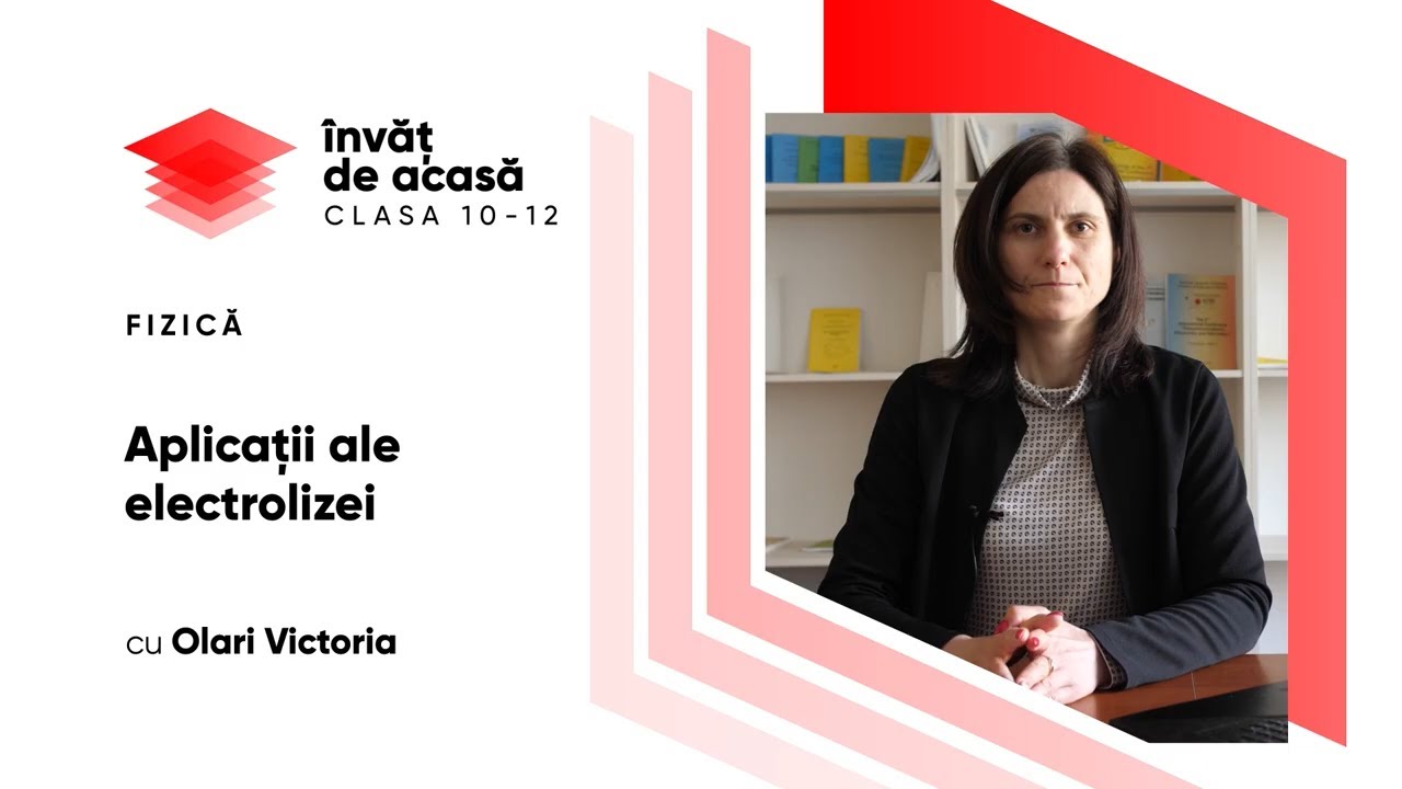 Fizică; cl. XI, "Aplicații ale electrolizei" - YouTube