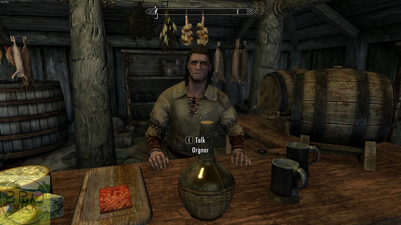 The Elder Scrolls V: Skyrim Special Edition [PC] Milking the cow - YouTube