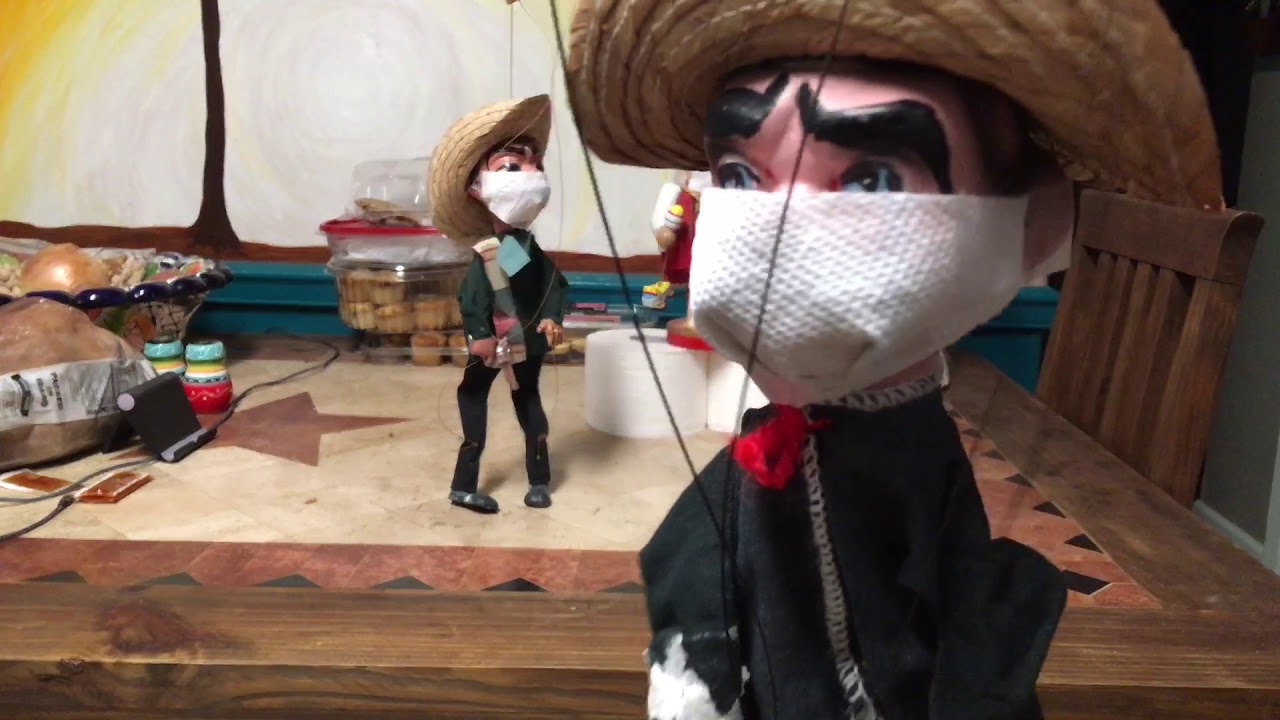 Puppet time Paco Jorge Giuseppe Facemask - YouTube