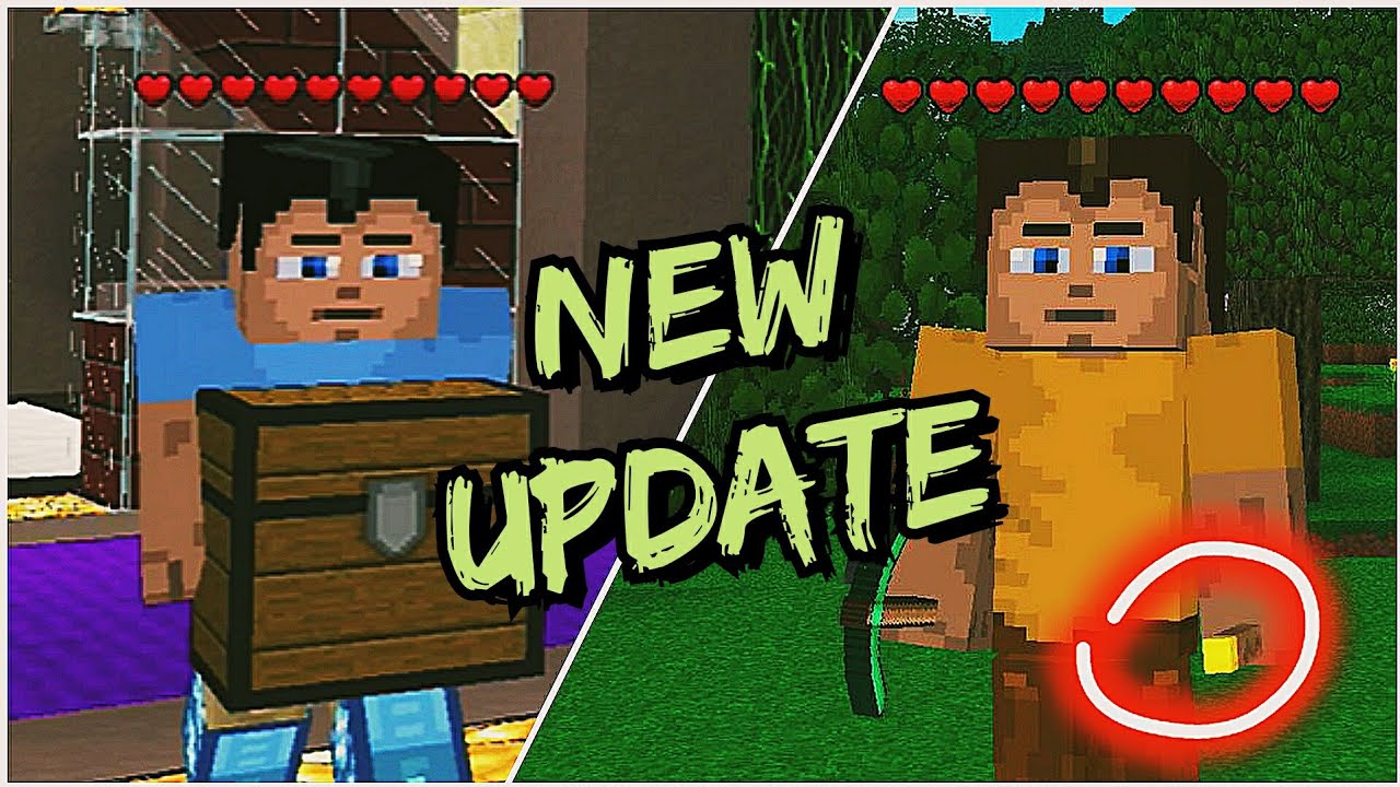 MultiCraft New Update! Hold Torch Using Left Hand, Carry Chests and ...