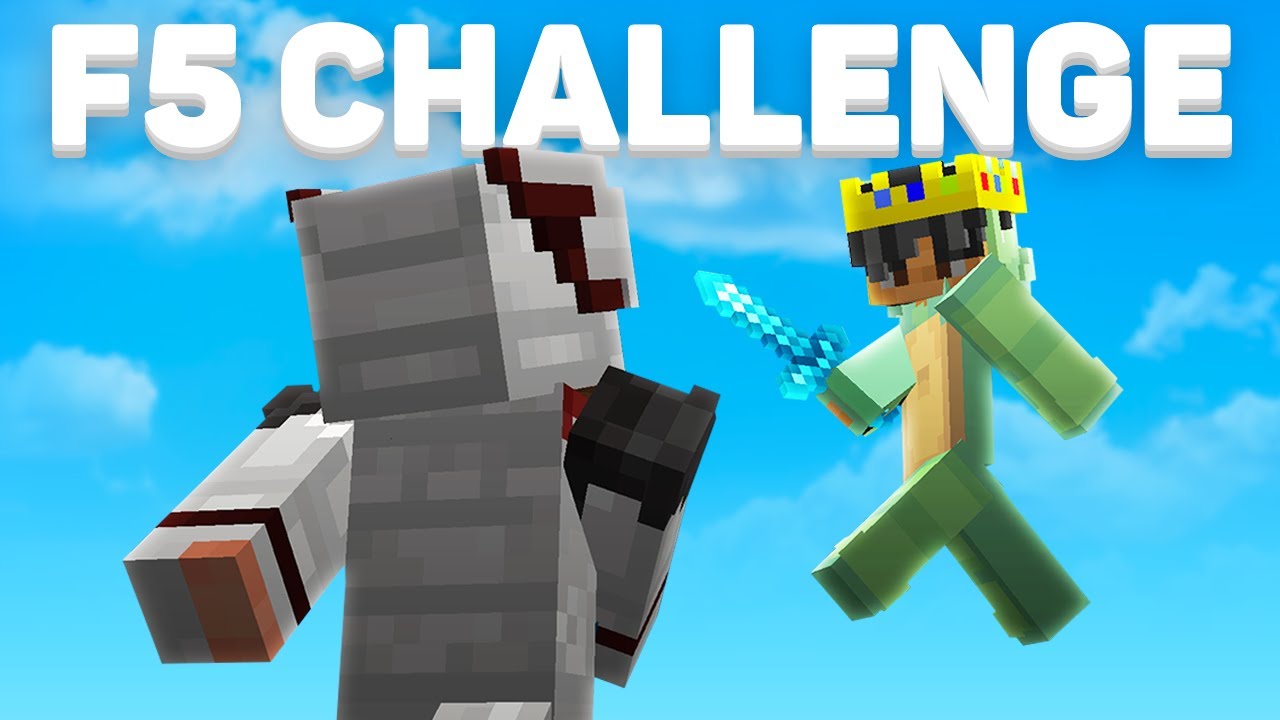 Minecraft, But it's F5 Mode Only - YouTube