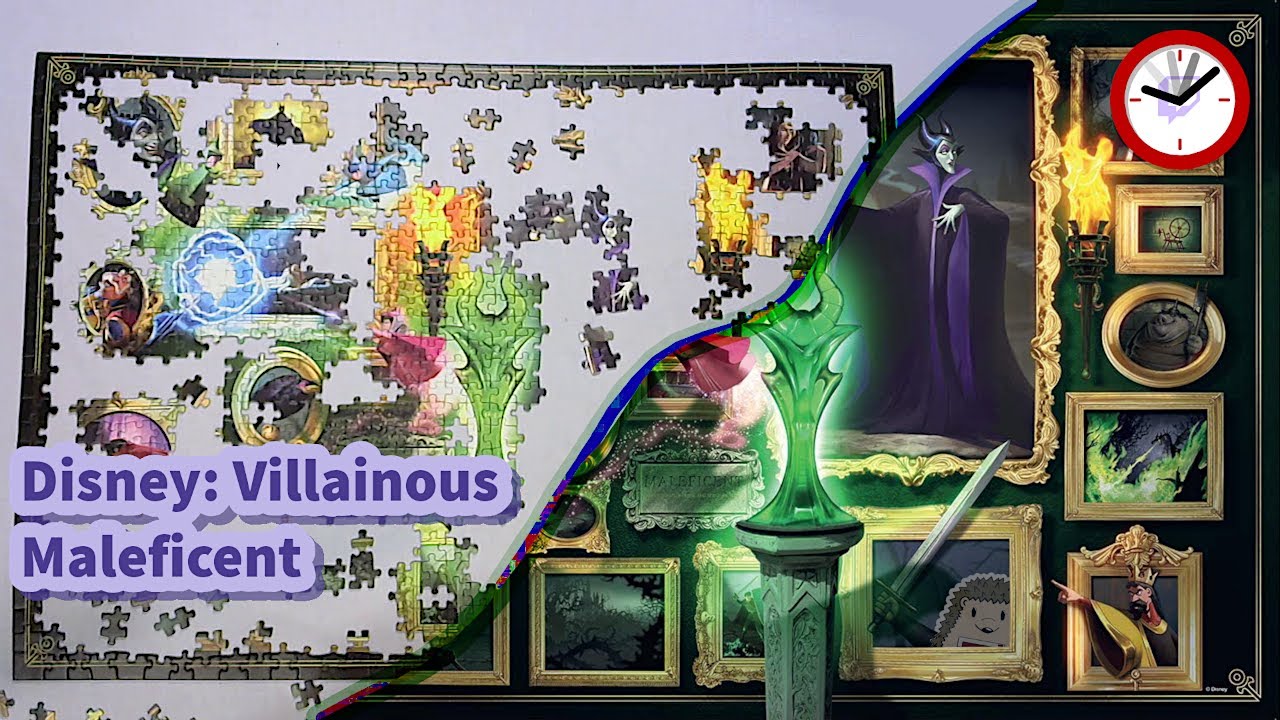 Timelapse: Disney Villainous: Maleficent Jigsaw Puzzle (Ravensburger ...