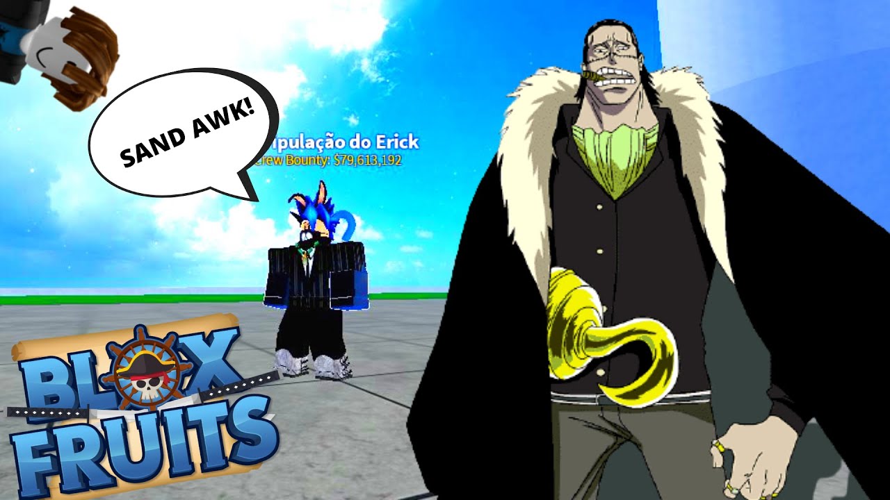 SHOWCASE DA NOVA SAND AWAKENED NO BLOX FRUITS!! - YouTube