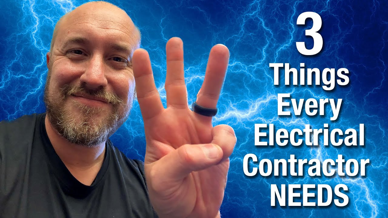 3 Things EVERY New Electrical Contractor Should Do For Marketing - YouTube