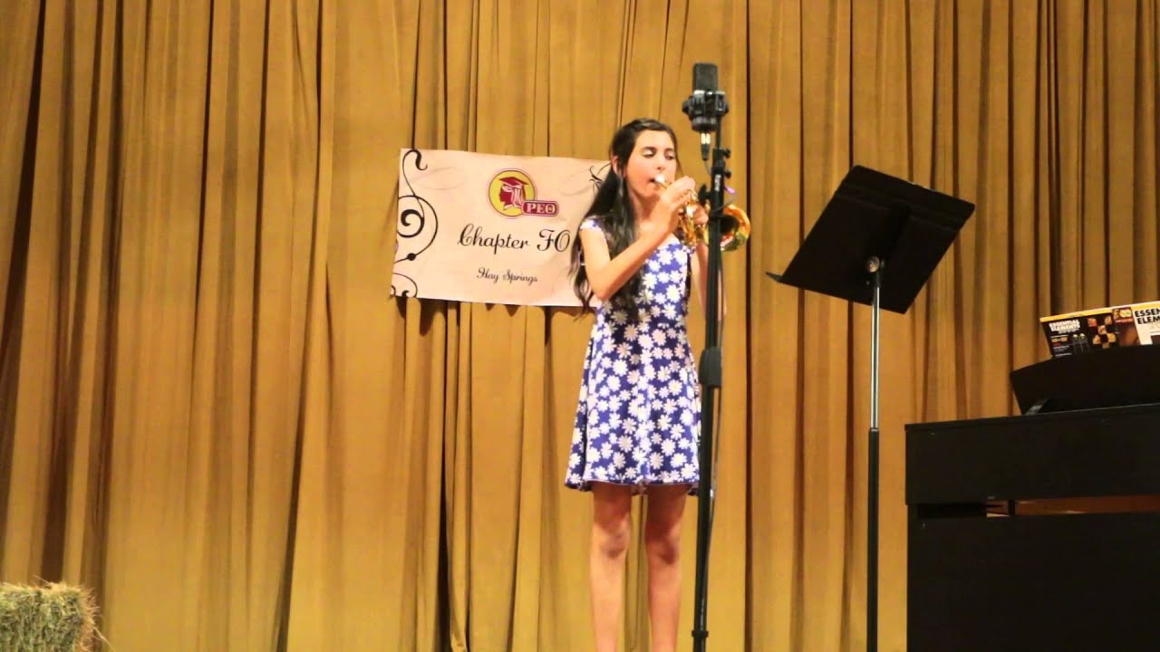 Hannah Wohl Trumpet Solo - YouTube