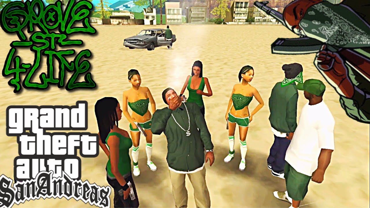 The Homegirls from Grove Street Showcase Gameplay | GTA San Andreas ...