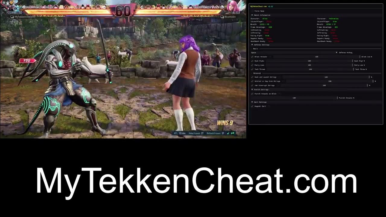 Mytekkencheat Tekken 8 Cheat Hack Autopunish 5 Youtube