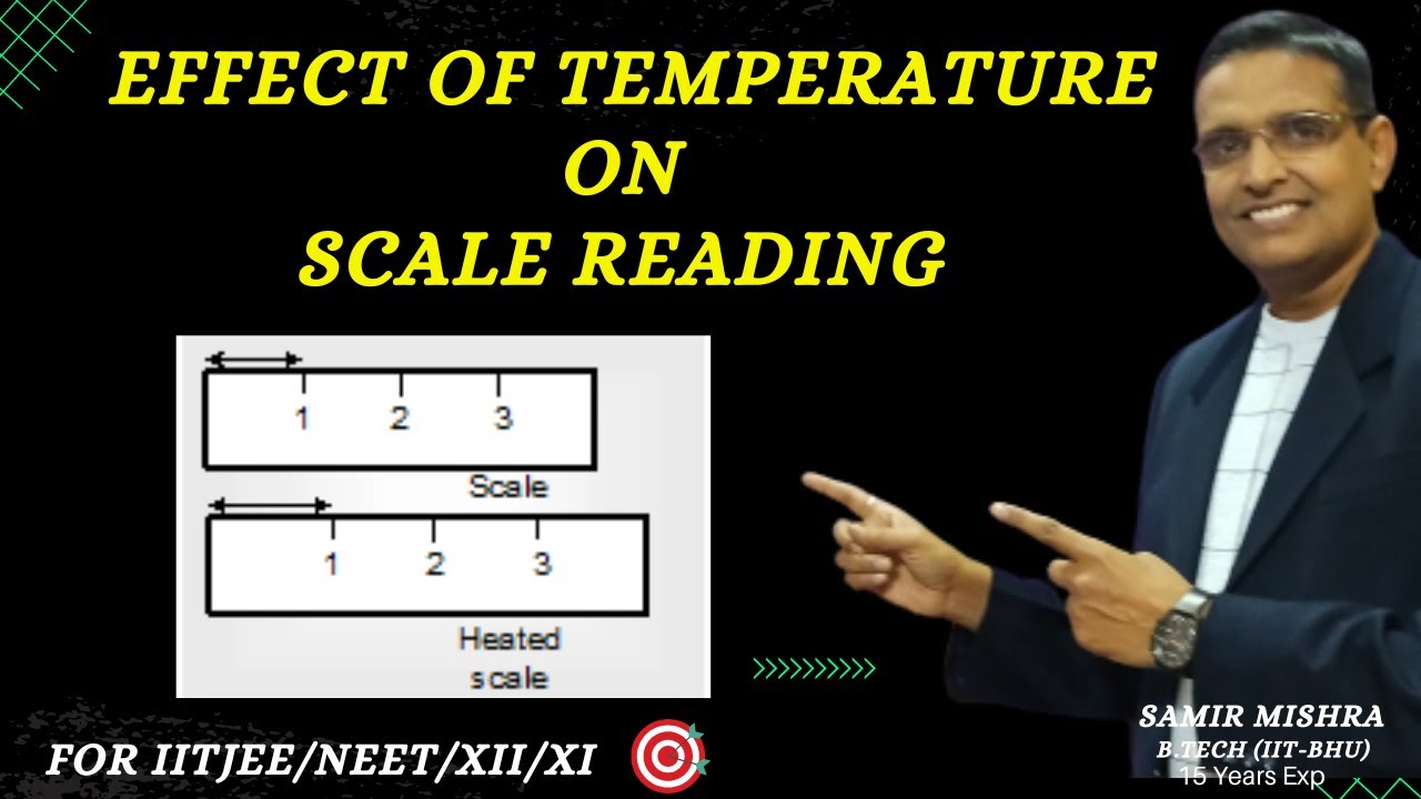 Effect of Temperature on Scale Reading | How to Find Scale Reading ...