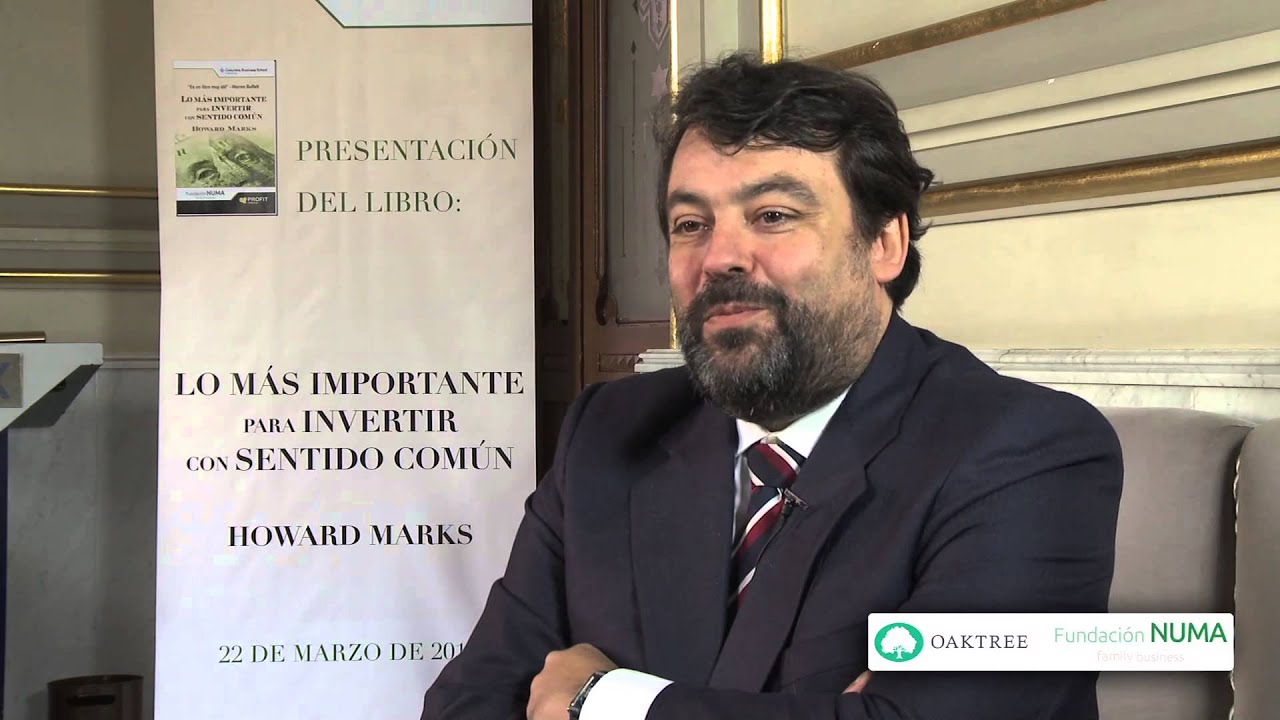 Javier Ormazabal y la filosofía de inversión de Howard Marks - YouTube