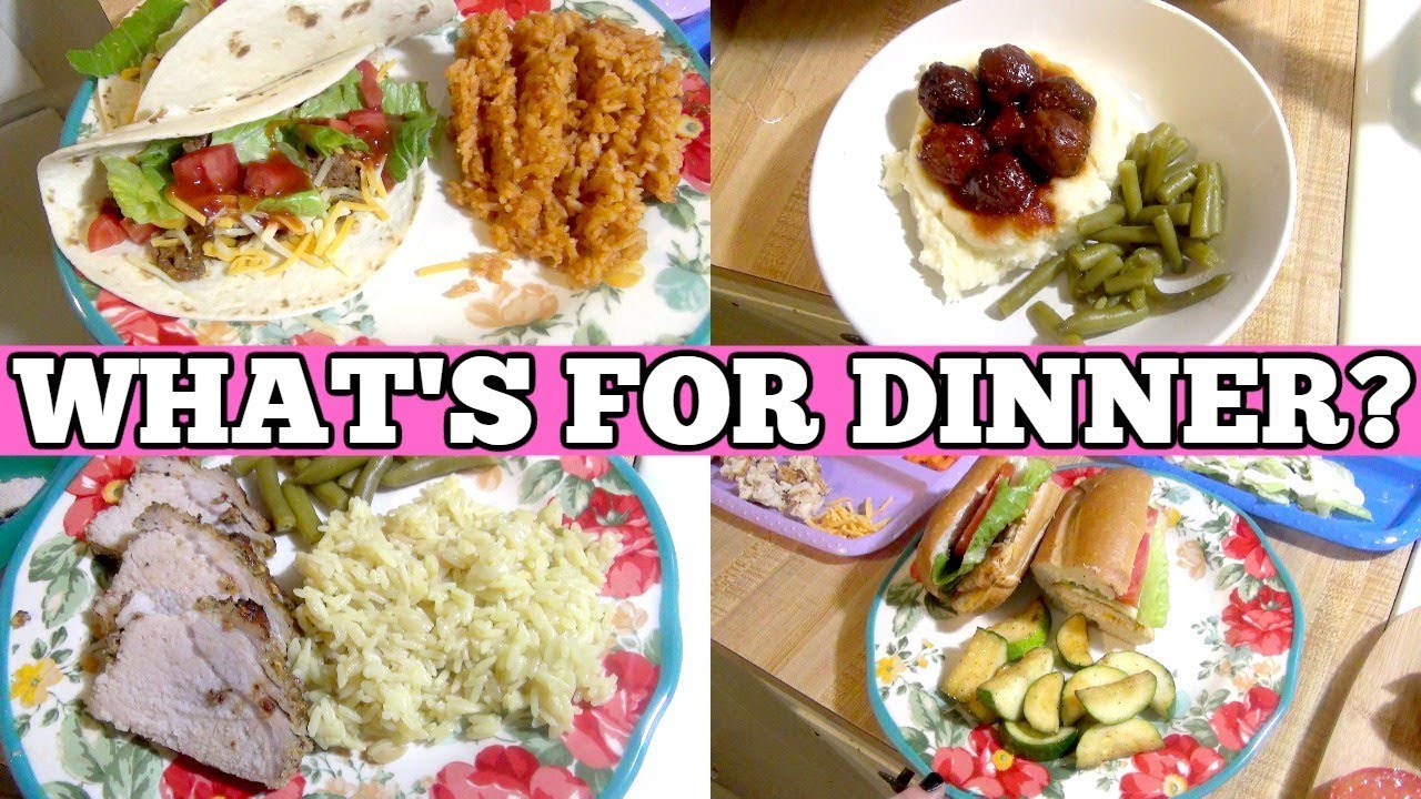 What's For Dinner? #90 || Real Life Easy Meal Ideas - YouTube