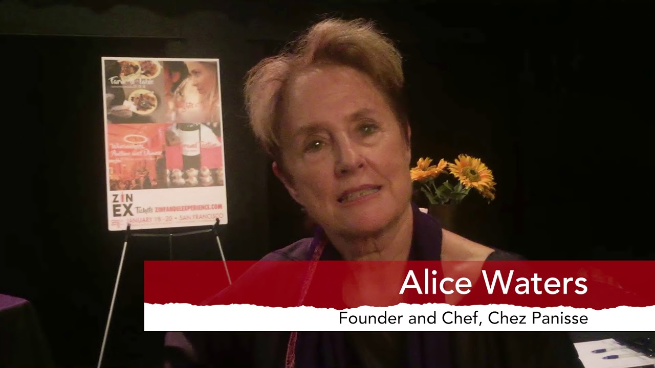 Renowned chef Alice Waters on Zinfandel - YouTube