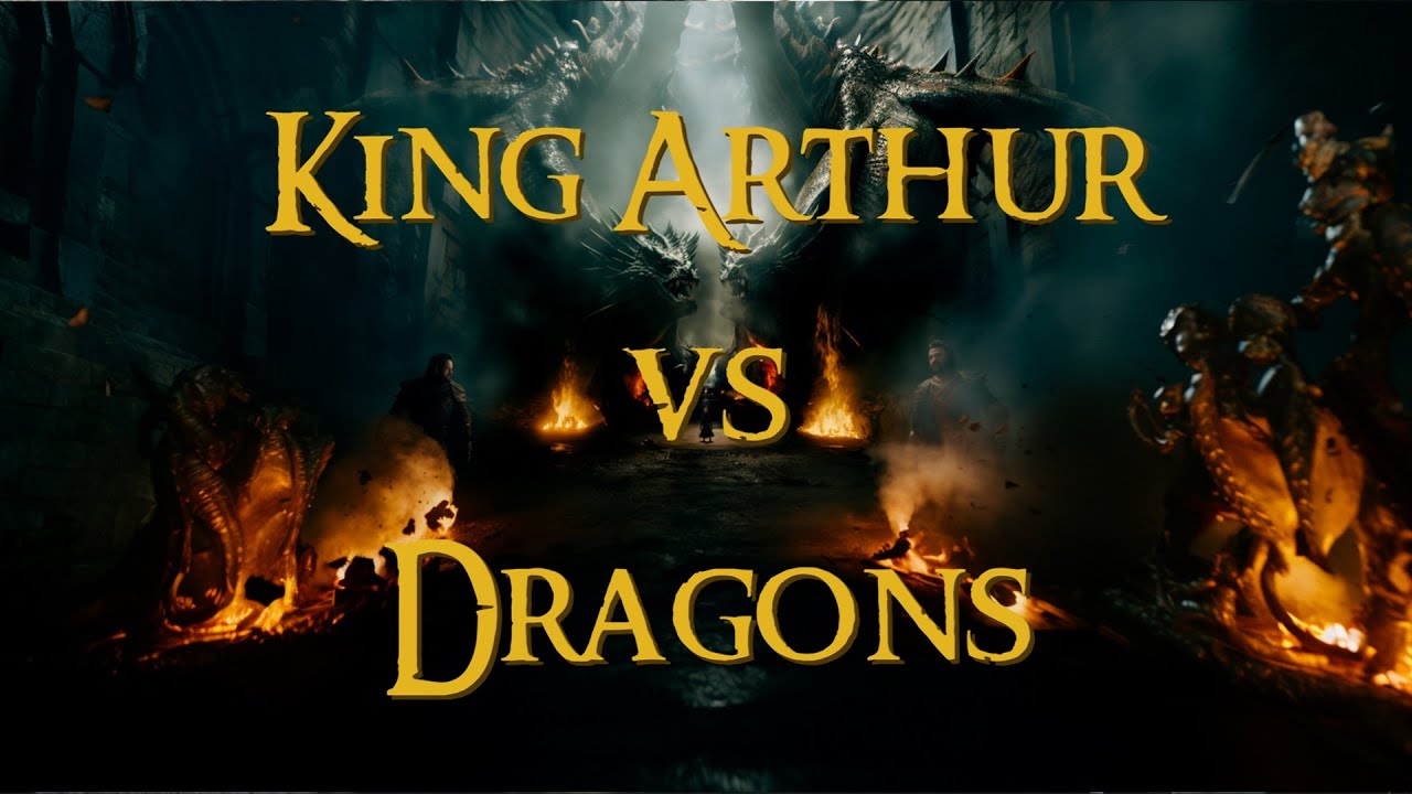 AI sees: King Arthur vs Dragons | Zoom Out - YouTube