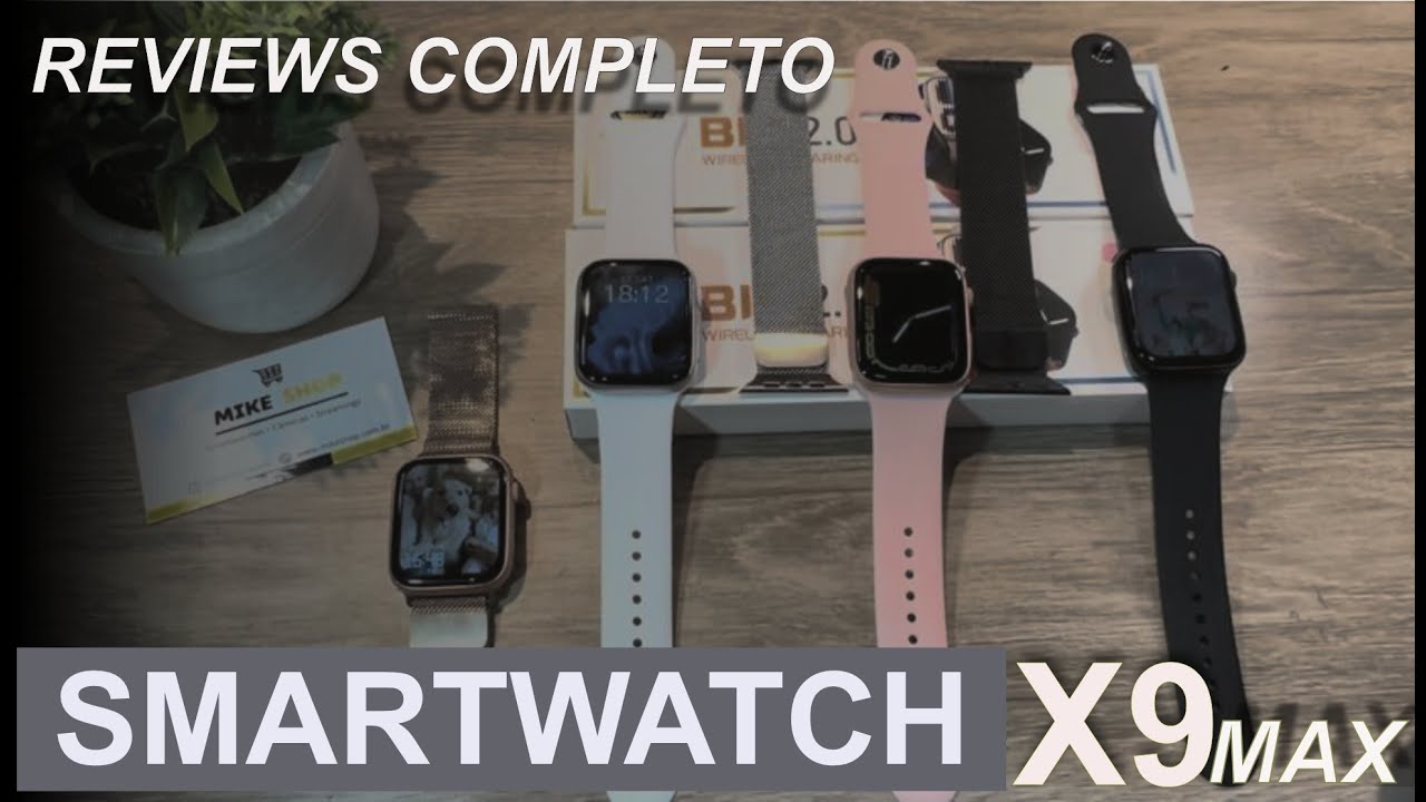 Smartwatch X9 MAX Unboxing Review MUITO BARATO! Confira as funções ...