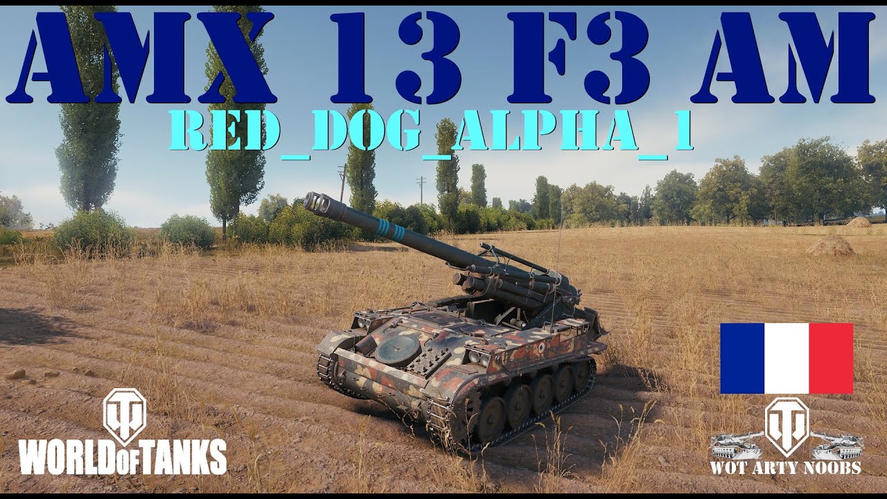 AMX 13 F3 AM - Red_Dog_Alpha_1 - YouTube