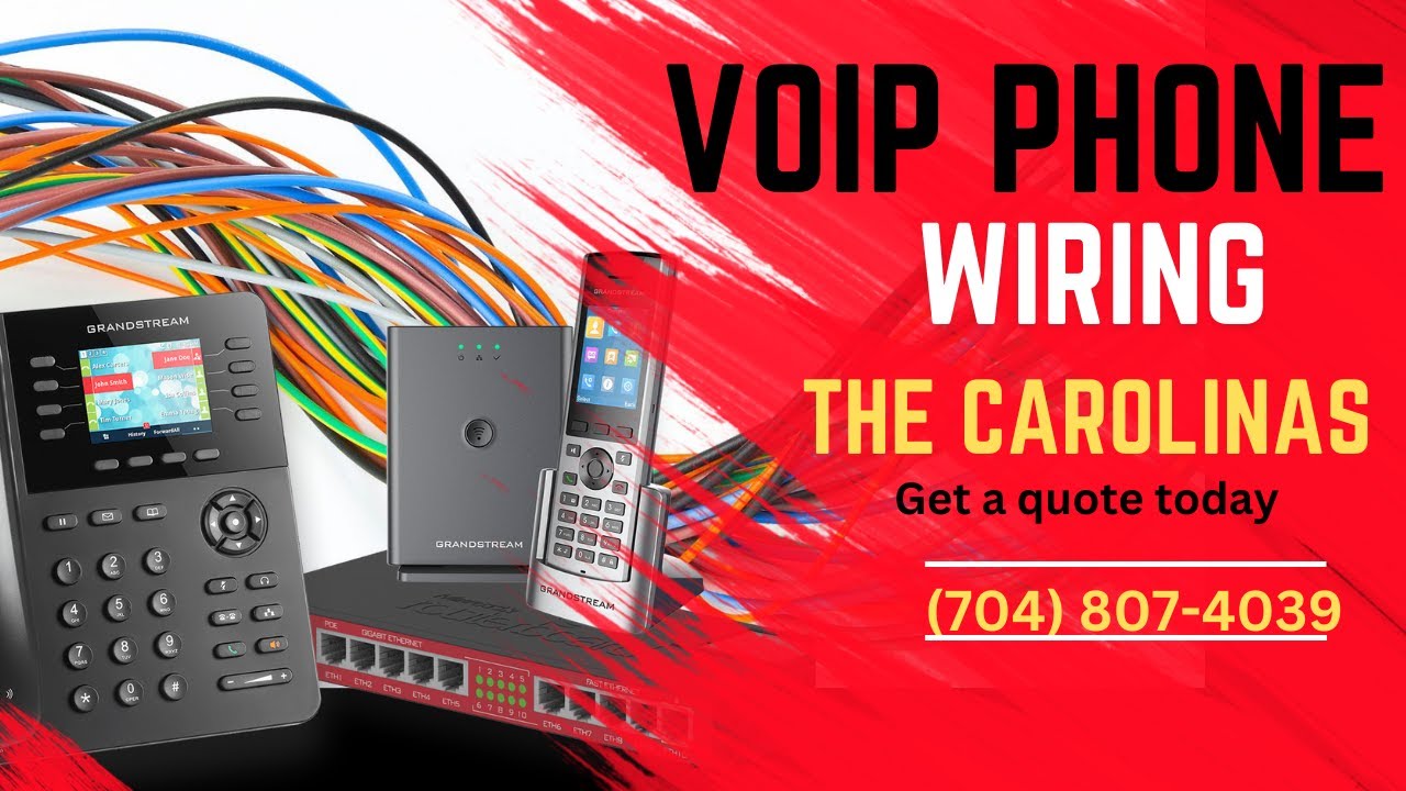 VoIP Phone Wiring North Carolina |(704)-817-4039 - YouTube