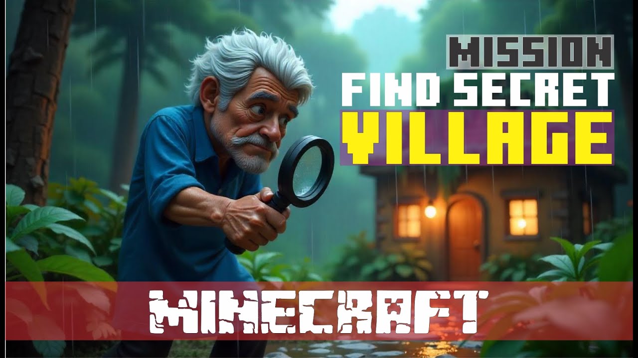 Minecraft | Missions | Find Secret Village in a 01 (One) Hour | - YouTube