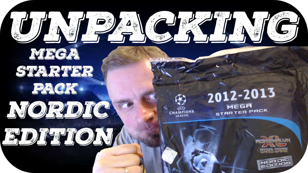 NORDIC EDITION MEGA STARTER PACK CHAMPIONS LEAGUE 2012/2013 PANINI ...